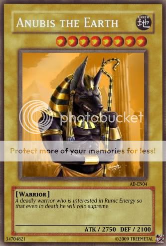Anubis returns - Advanced Card Design - Yugioh Card Maker Forum